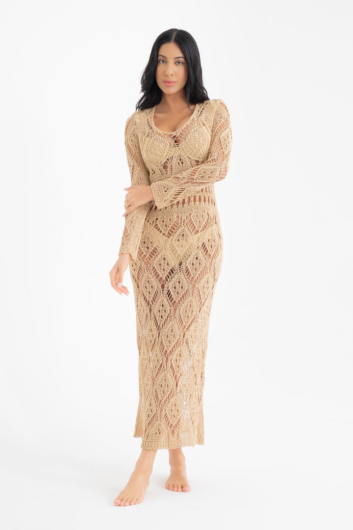 STACY EDITION | Long Sleeve Summer Beach Dress – Stacy Edition